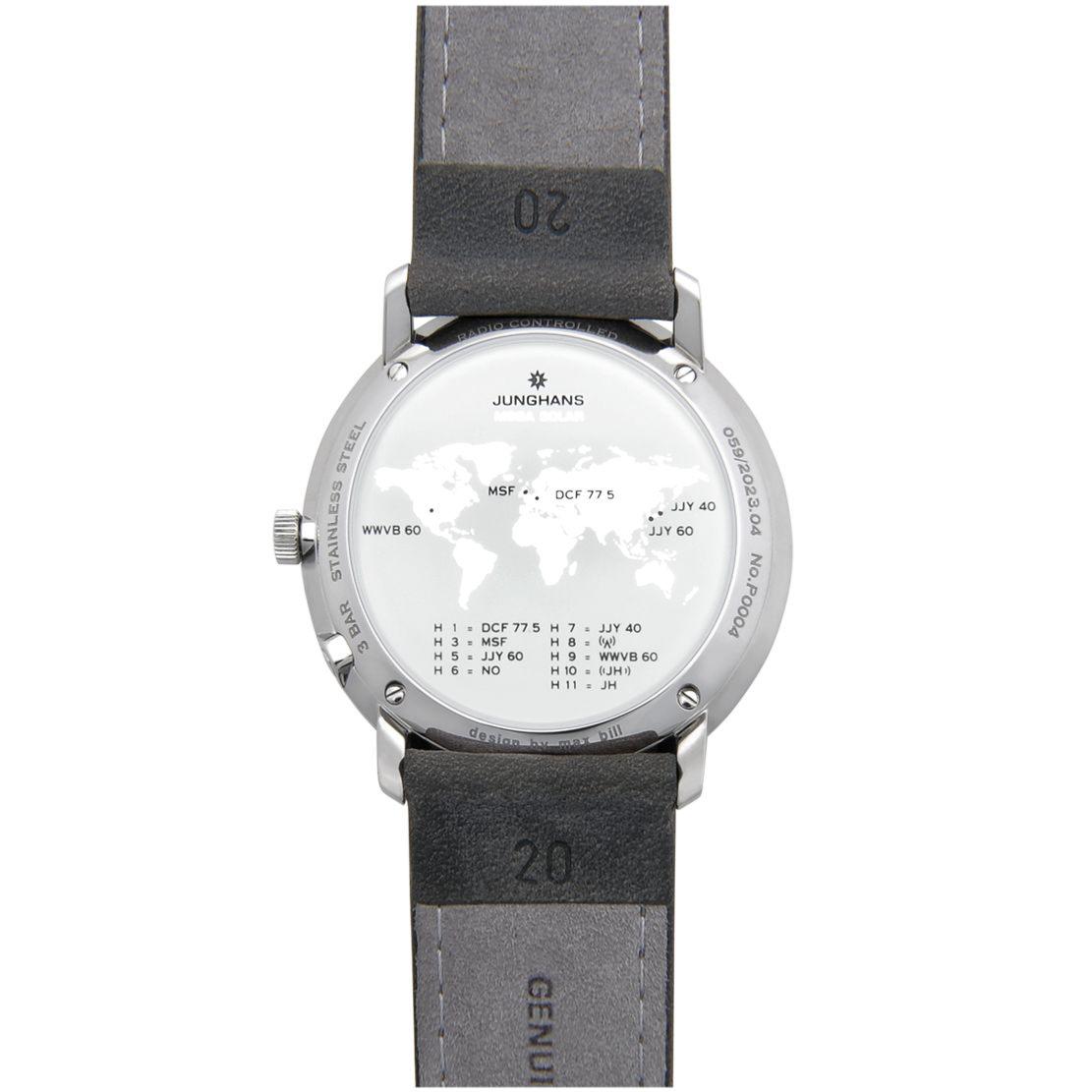 Montre max bill MEGA Solar 059/2023.04 - Junghans